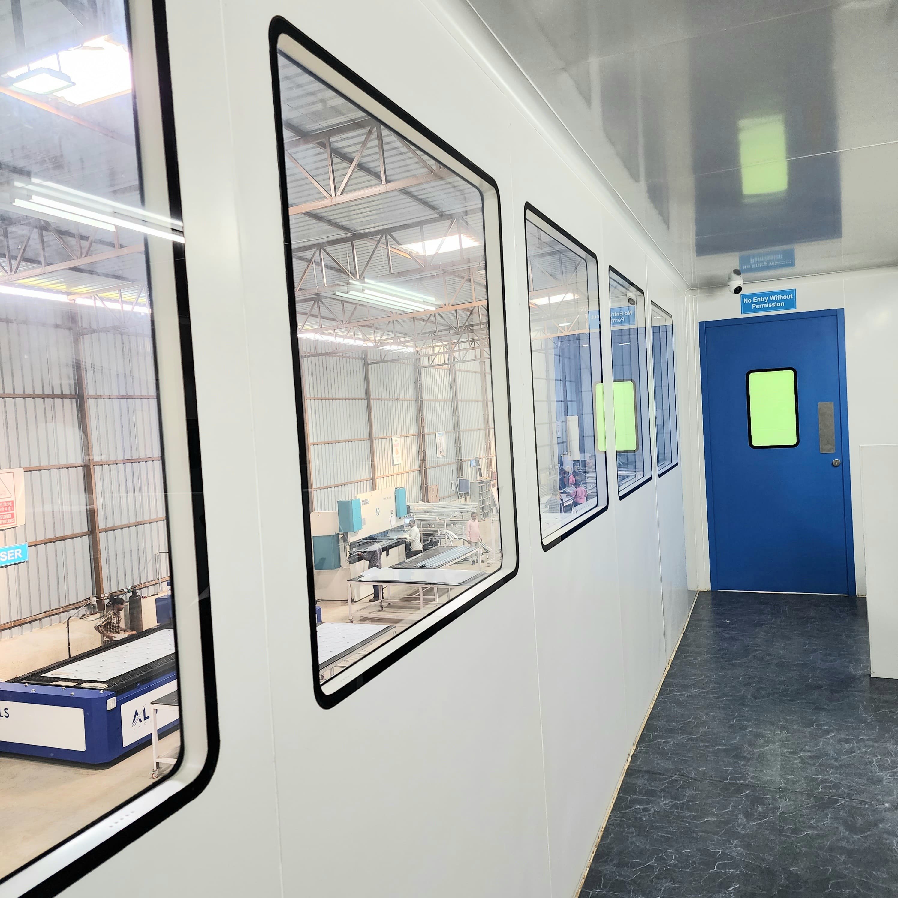 Clean Room Glass View Panels - Premium Quality by Luckydeep